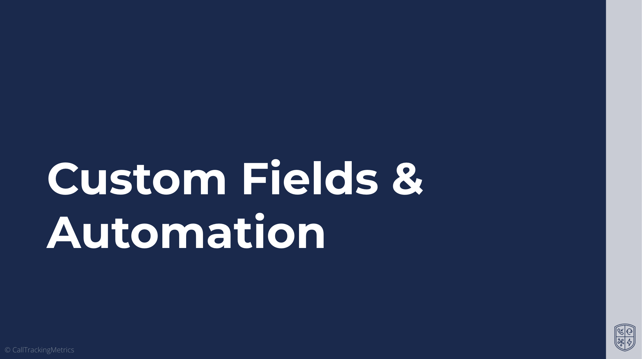 Custom Fields & Automations | CTM Training Center